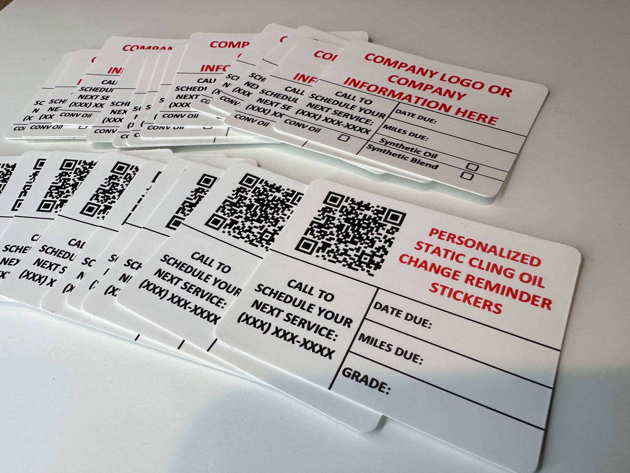 Made easy annual inspection stickers FMCSA custom – Annual Stickers