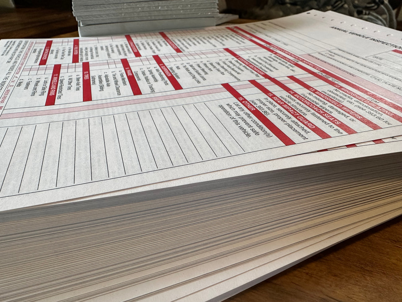 Made easy annual inspection stickers FMCSA custom – Annual Stickers